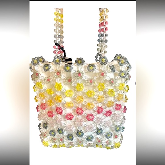 Cynthia Rowley | Bags | Nwt Cynthia Rowley Daisy Beaded Tote | Poshmark